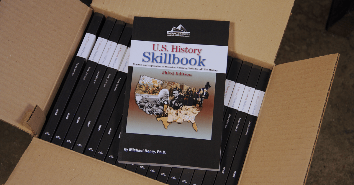 NEW 3rd Edition of U.S. History Skillbook Available Now – Sherpa Learning